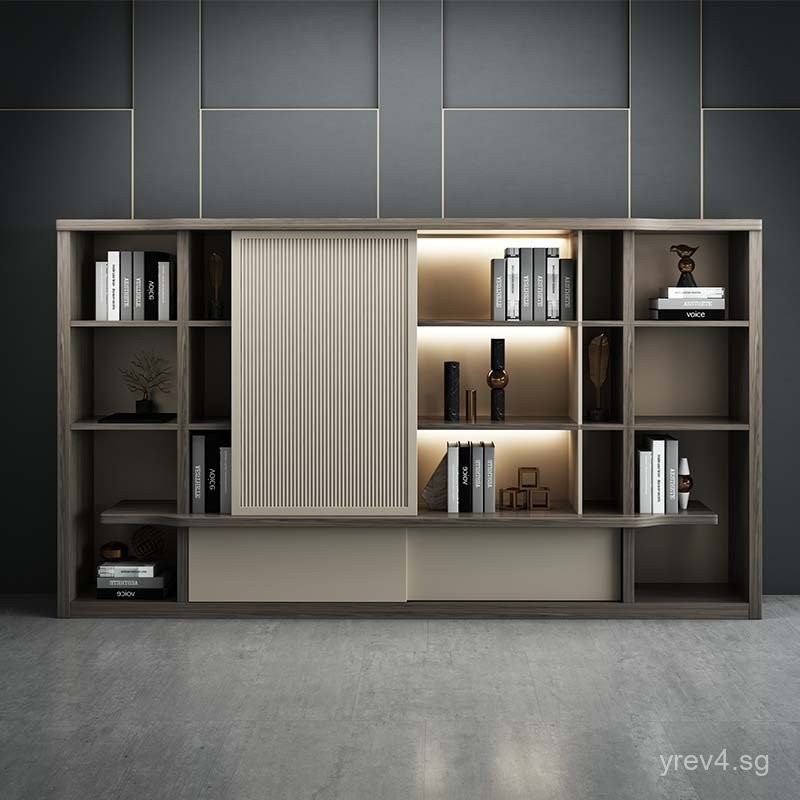 Office Furniture Wooden File Cabinet High Cabinet Boss Office Matching ...