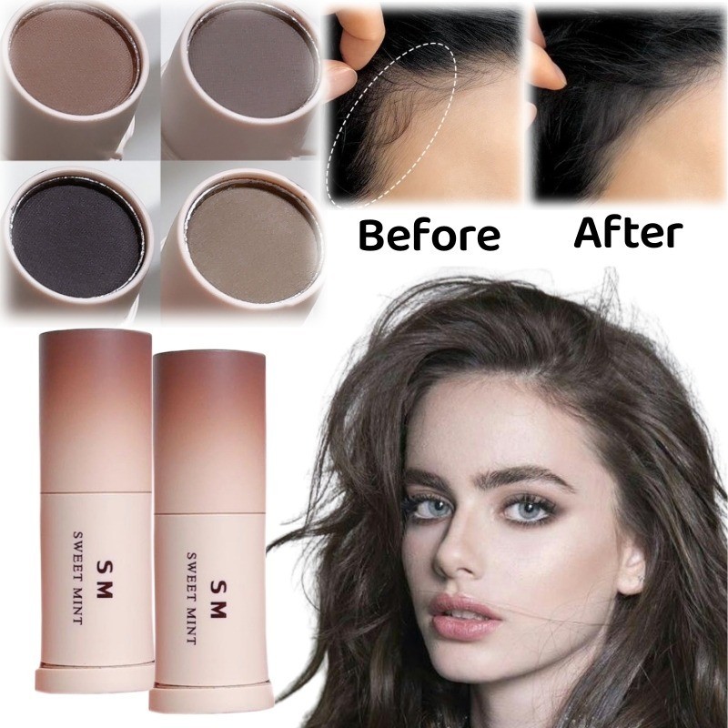 SWEET MINT Hairline Powder Hair Root Cover Up Instant Modified Repair ...