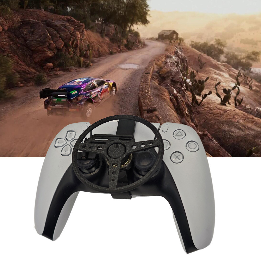 Game Controller Mini Steering Wheel For PS5/PS5 Slim Controllers 3D ...