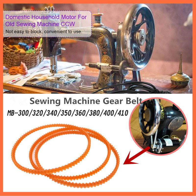 1pcs Home Sewing Machine Motor Drive V Belt MB Series 300 320 340 350 ...