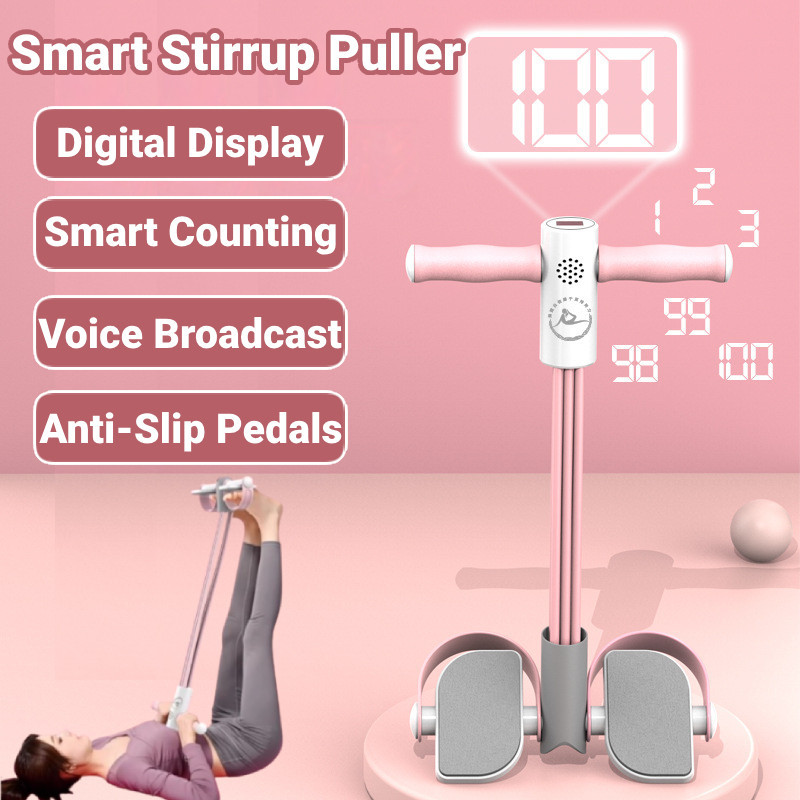 Upgraded Smart Stirrup Puller/Waist Slimming Fitness Sit Ups Tensioning ...