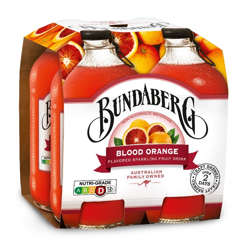 Bundaberg Blood Orange, 4 x 375ml | Shopee Singapore