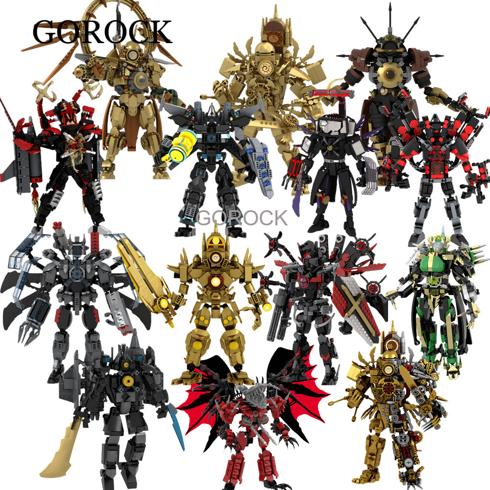GOROCK Skibidi Toilet Titan Vs Titan Monitoring Man 2025 New Titan ...