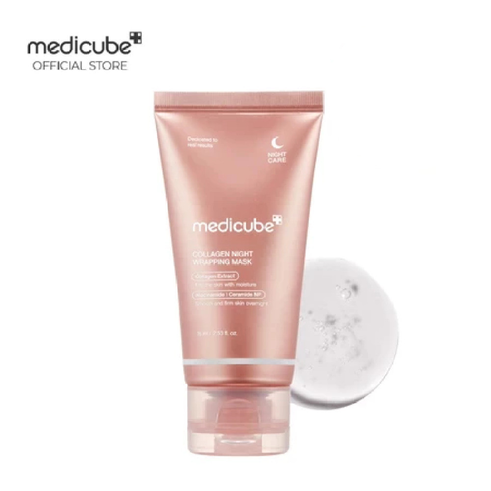 Medicube Collagen Night Wrapping Mask 75ml(+Free Gift) | Peel Off ...