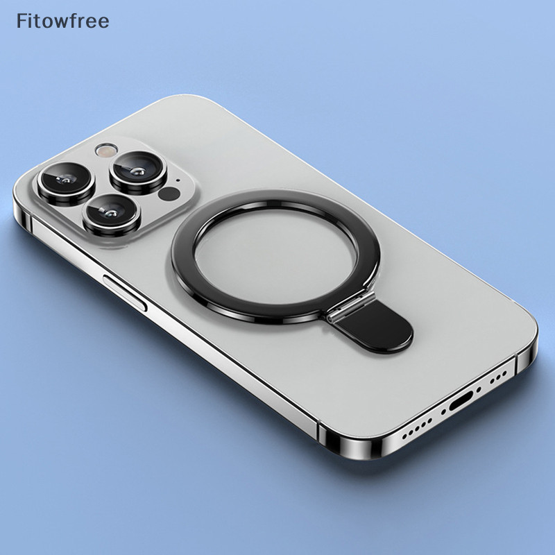 Fitow Magnetic Finger Ring Mobile Phone Holder For Magsafe IPhone 15 14 ...