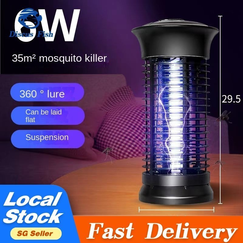 6W indoor electric shock mosquito repellent household light wave ...