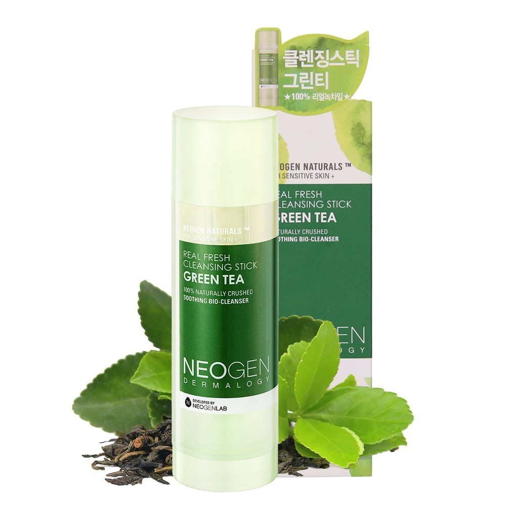 [NEOGEN DERMALOGY] Real Fresh Cleansing Stick Green Tea (80g) | Shopee ...