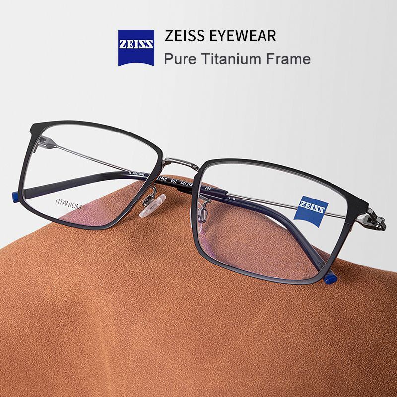 ZEISS Pure Titanium Spectacles ZS22114 Non-allergic Titanium Glasses ...