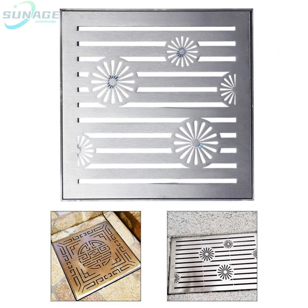 Aesthetic and Functional Stainless Steel Grate Designed for Effective ...