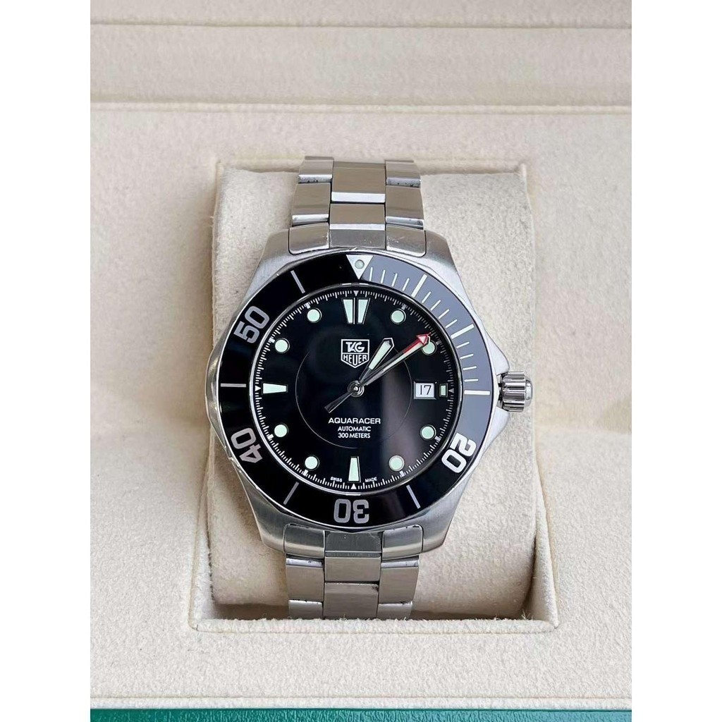 Tag Heuer TAG Heuer WAB2010.Ba0804 Mechanical Men's Watch 41mm | Shopee Singapore