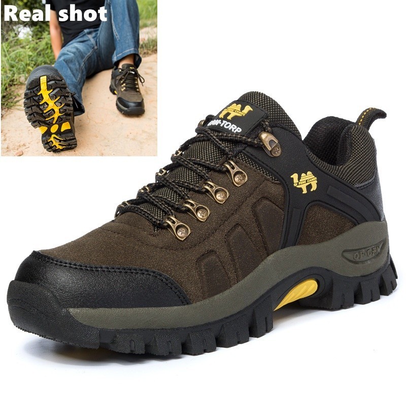Ready stock! camel outdoor hiking shoes casual sports shoes men women ...