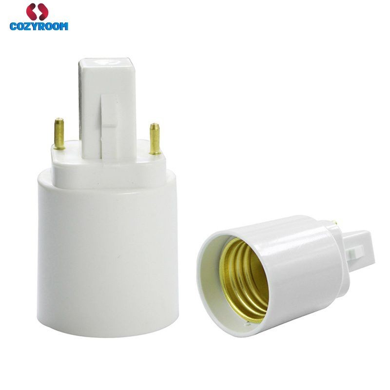 G24 To E27 Socket Base Led Halogen Cfl Light Bulb Lamp Adapter Converter Holder cynthia | Shopee ...