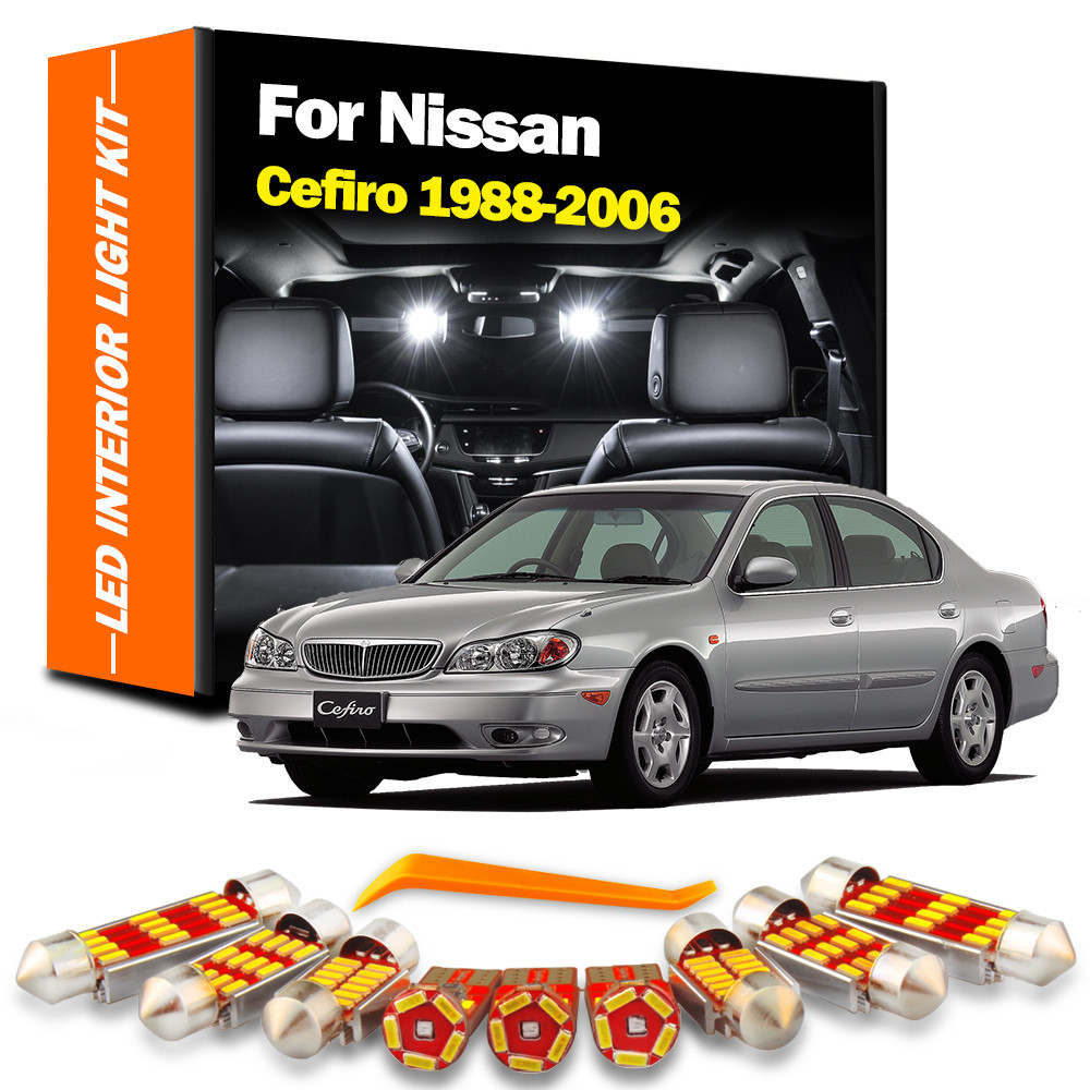 LED Interior Dome Trunk Reading Map Light Kit For Nissan Cefiro A31 A32 ...
