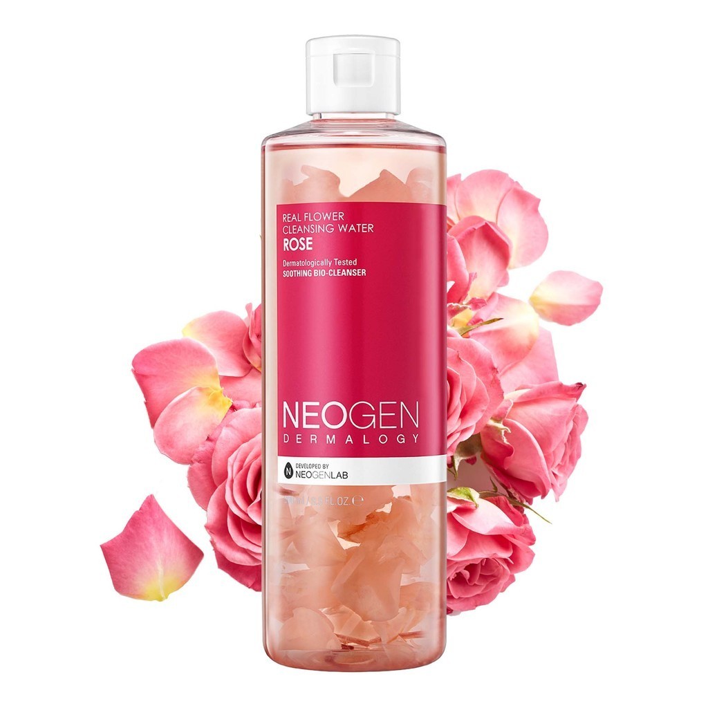 [NEOGEN DERMALOGY] Real Flower Cleansing Water Rose (300ml) | Shopee ...