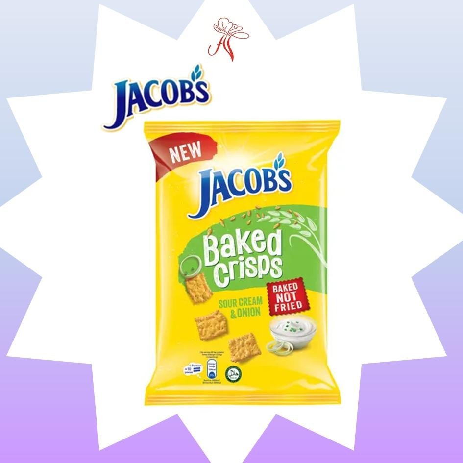 Jacob's Baked Crisps Sour Cream 45G | Shopee Singapore