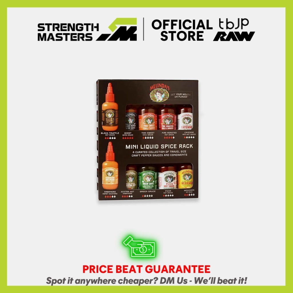 Melinda's - Mini Liquid Spice Rack (10 pack) | Shopee Singapore