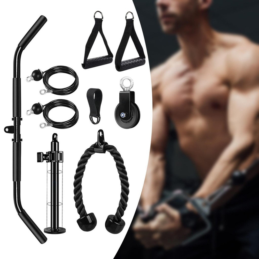 [chiwanji242] Weight Cable Pulley System Fitness Equipment Pulley Cable ...