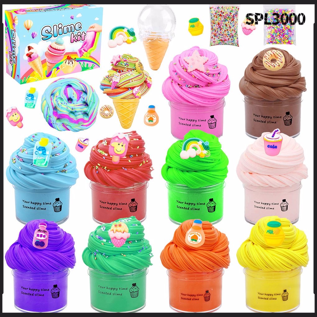 Colorful Elastic Toy Set Safe For Kids Creativity Different Colored ...