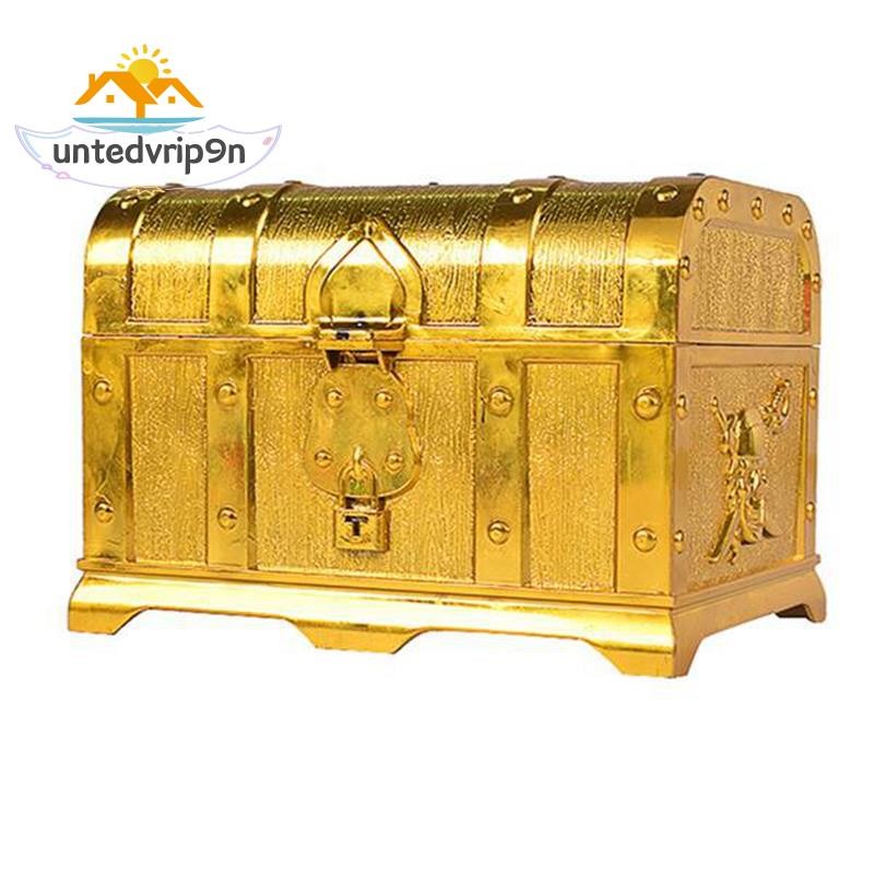 Pirate Treasure Chest Decorative Treasure Chest Keepsake Jewelry Box ...