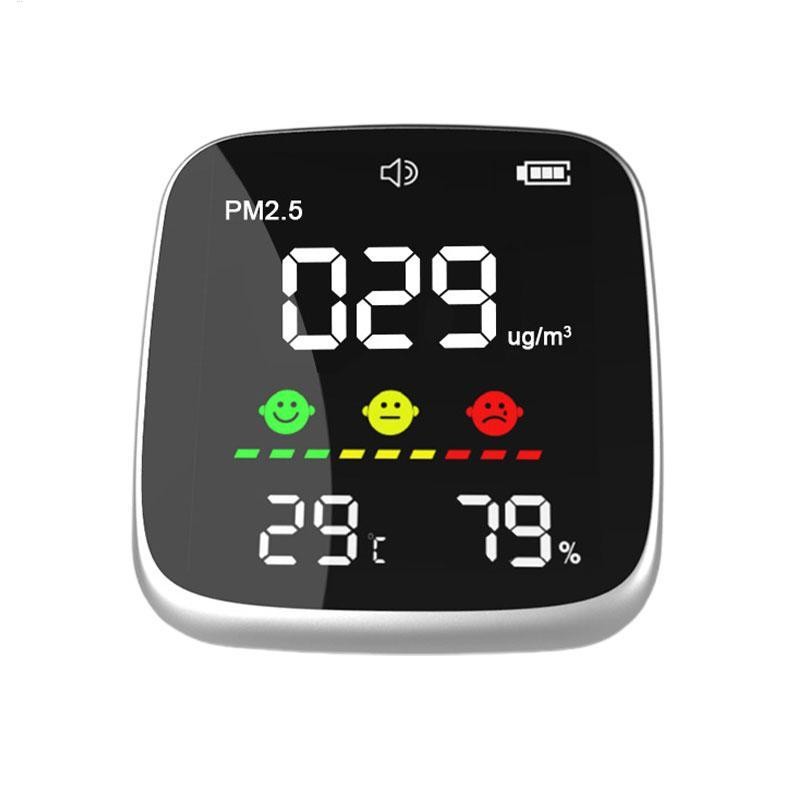 Air Quality Monitor Portable Air Quality Meter with Warning Function ...