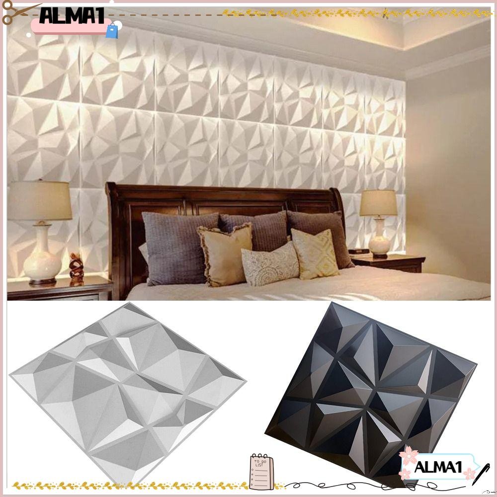 ALMA Wall Sticker, Decorative Waterproof Wall Panel, Wall Renovation ...