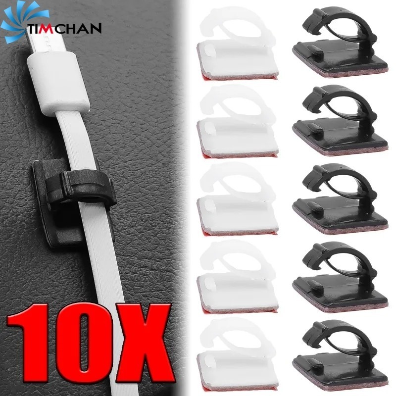 10Pcs USB Line Fastener - Car Tachograph Cable Organizer - Car Wire ...