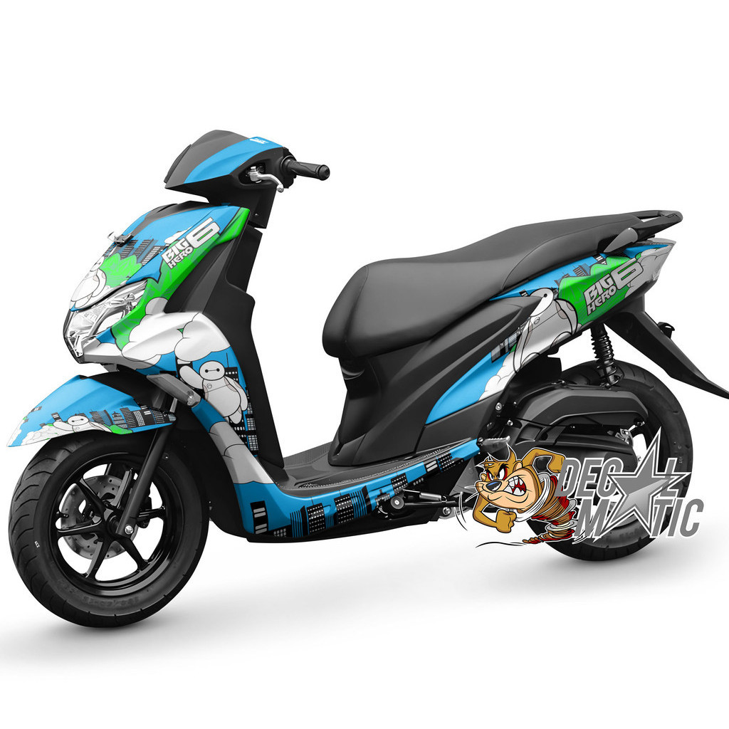 Freego 125 Decal Full body Sticker Yamaha Freego Full body Motorcycle ...