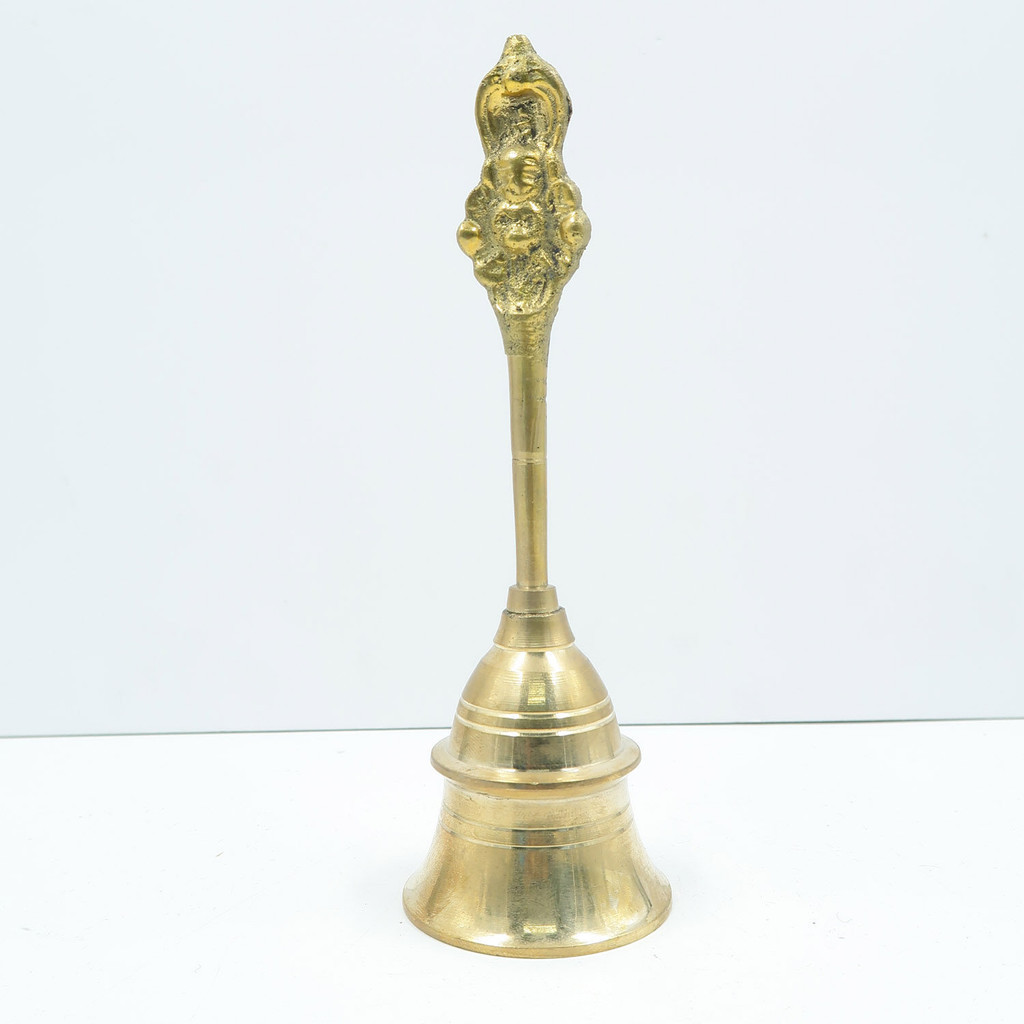 Pure Brass Pooja Hand Bell for Prayers (Religious) | Shopee Singapore