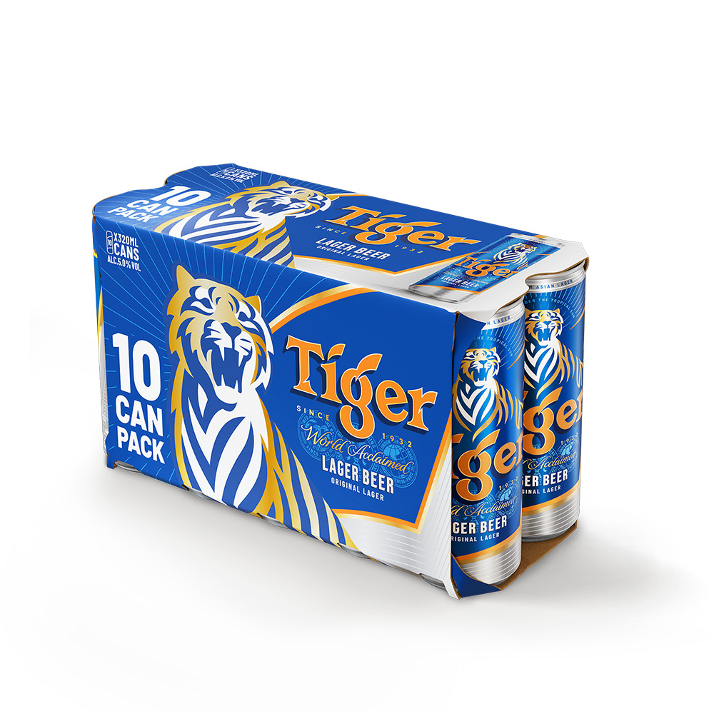 Tiger Can 10sx320ml | Shopee Singapore