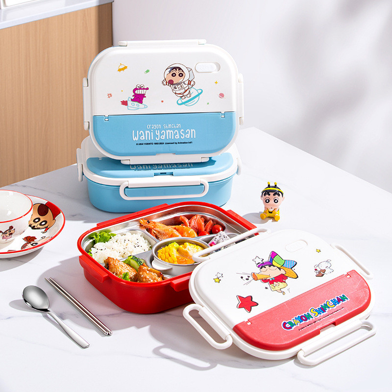 Crayon Shin-Chan 316 Stainless Steel Clamshell Lunch Box Lunch Box ...