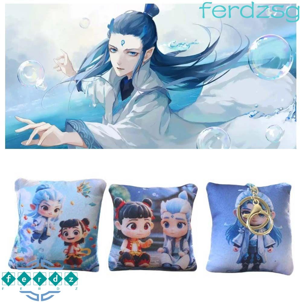 JENNIFERDZSG Ne Zha 2 Plush Pendant, Stuffed Doll Q-Version Collectible ...