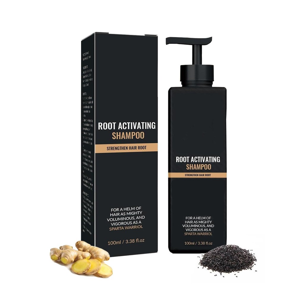 Root Activator Shampoo, Hair Growth Root Activating Shampoo, Natural ...