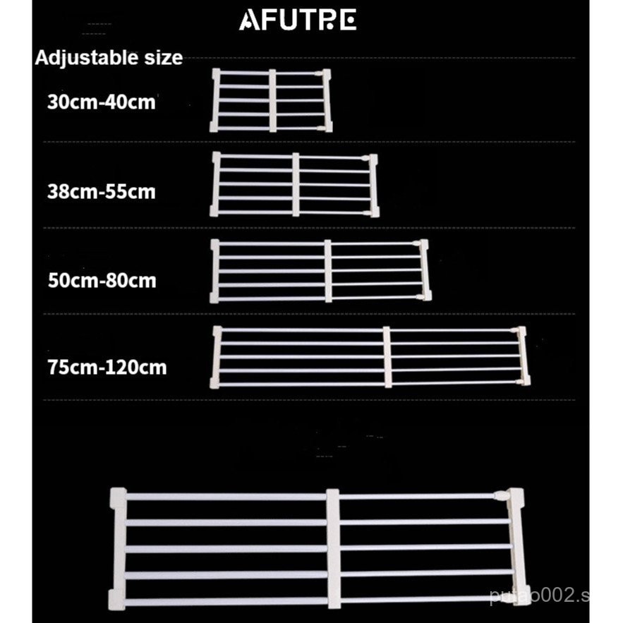 Afutre Wardrobe Board Divider Adjustable Closet Organiser Shelf Closet ...