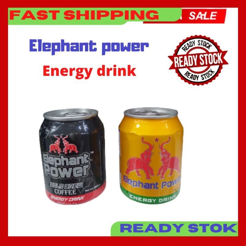 Elephant Power energy drink 250ml | Shopee Singapore