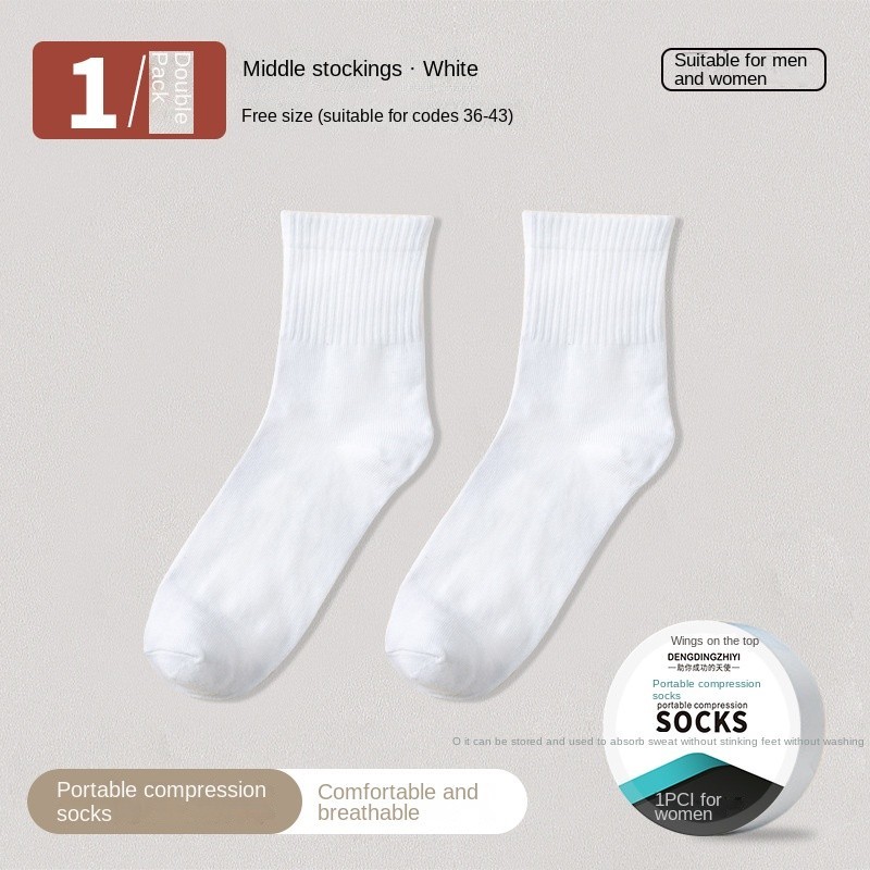 Disposable Socks for Travel Men Women Ladies Female Ankle Quarter ...