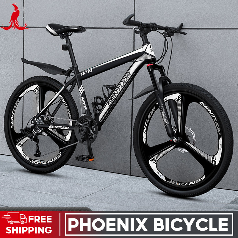 Phoenix Mountain Bike/Mechanical Dual Disc Brake/21 24 Speed Variable ...