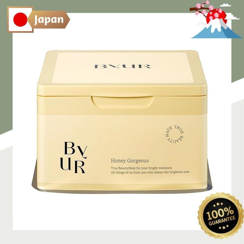 ByUR Face Pack Sheet Mask Large Size 30 Sheets Pore Moisturizing Dry ...