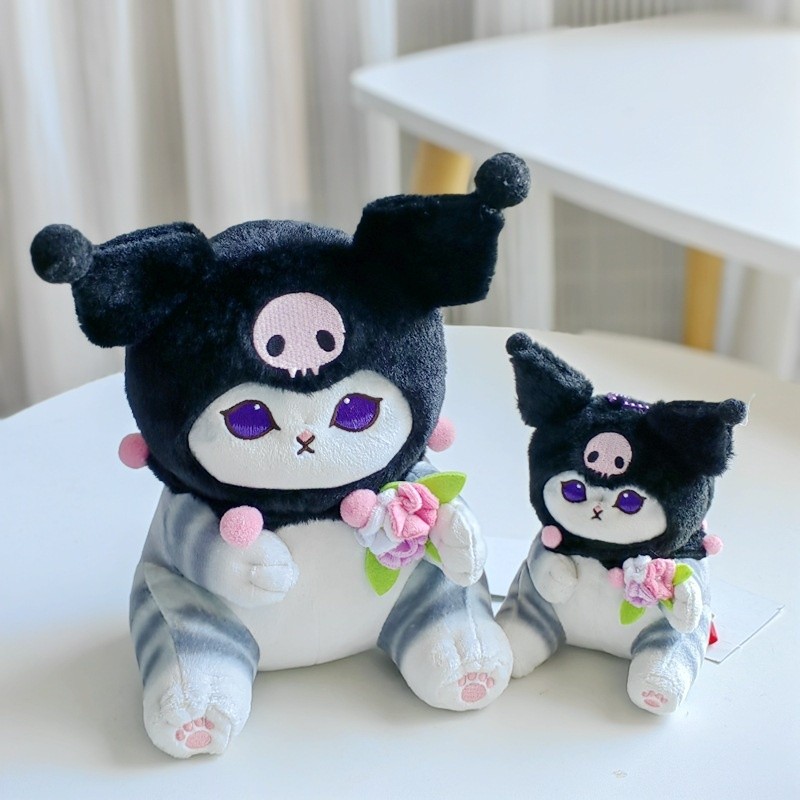 20cm High Doll Sanrio X Mofusand Cat Series Plush Dolls Kuromi Melody ...