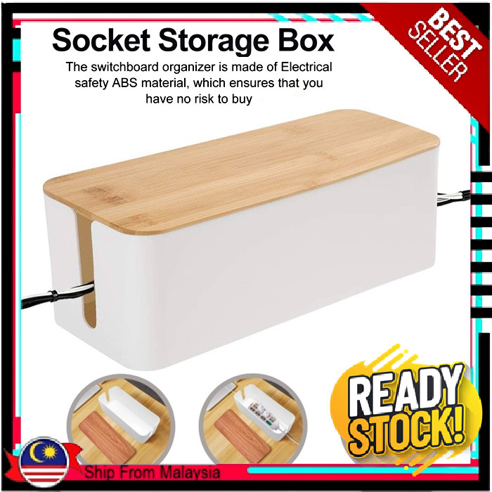 Power Strips Wire Hider Cable Management Case Concealer Hide Loose ...