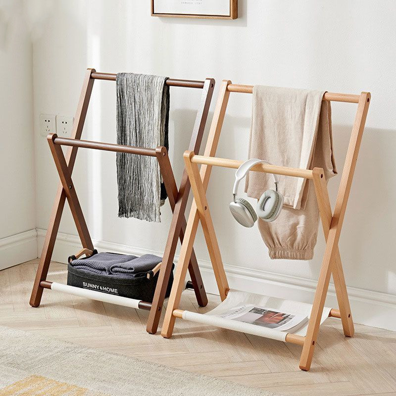 Solid Wood clothes stand clothes hanger stand ，Solid wood floor ...