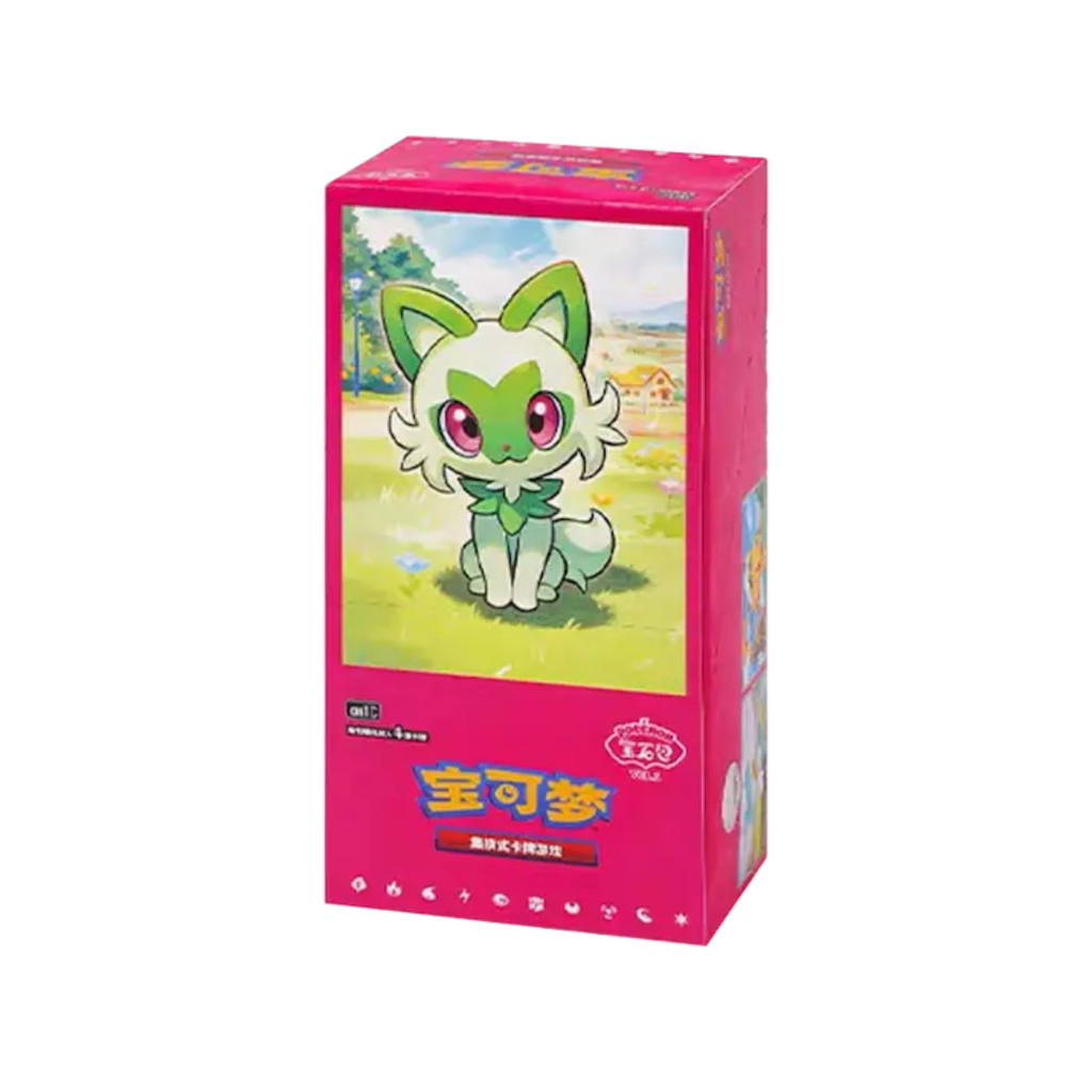 Pokémon TCG: S-Chinese 151C Horizons Gemstone Gem Pack Booster Box ...