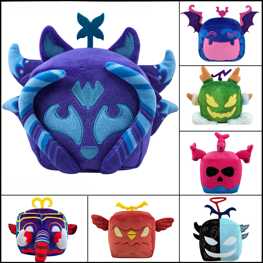 15cm Blox Fruits Plush Toy Devil Fruit Game Peripheral Fruit Props ...