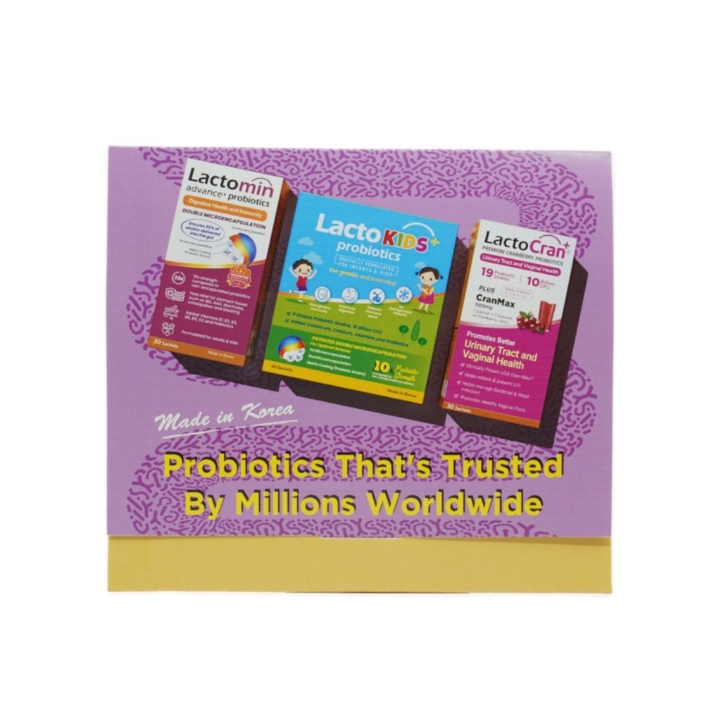 [NOT FOR SALE] Lactomin Series Probiotics Sample Pack (Free Gift ...