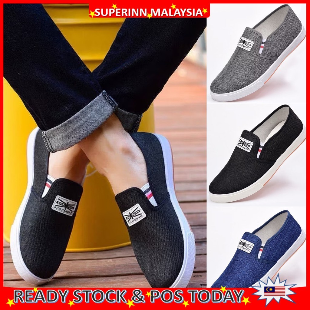 SUPERINN Men Sneakers Shoes Kalking Running Sport Man Sekolah Casual ...