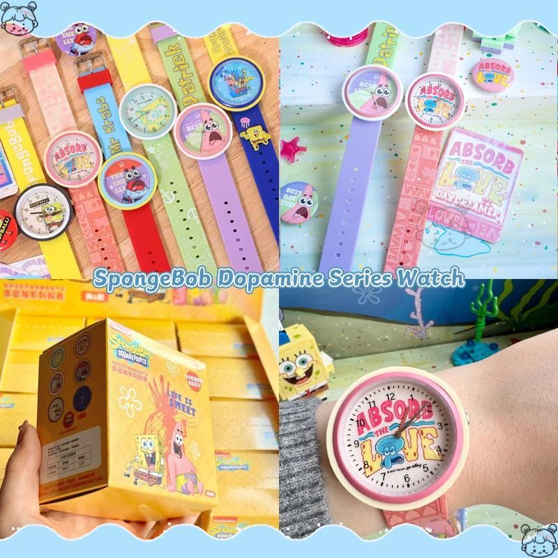 SpongeBob Dopamine Series Watch Portable Children Watch Waterproof ...