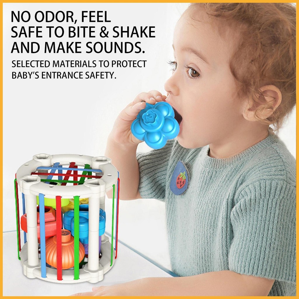 Shape Sorter Toy Colorful Shape Sorting Cube Shape Matching Activity ...