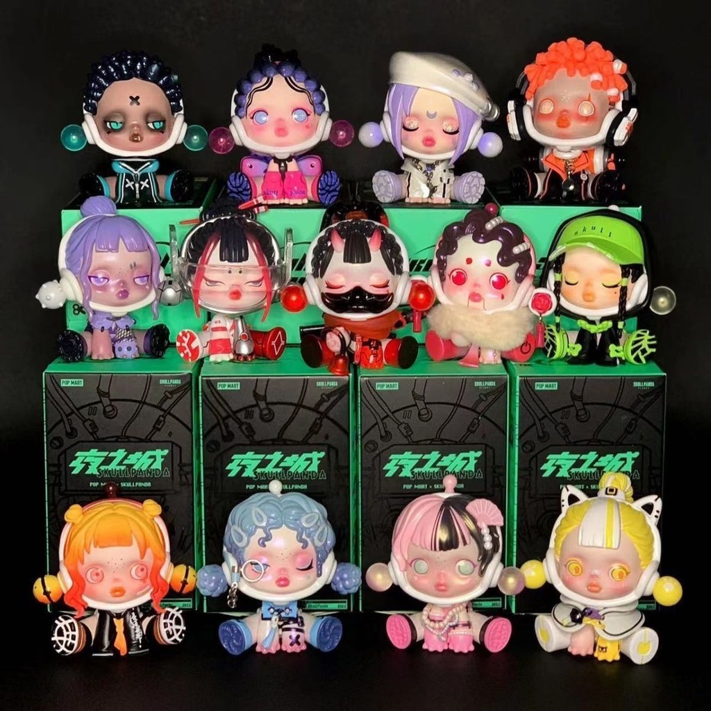 POPMARTNight City Series Blind Box Bubble Mart SP5V Trendy Toy Ornament ...