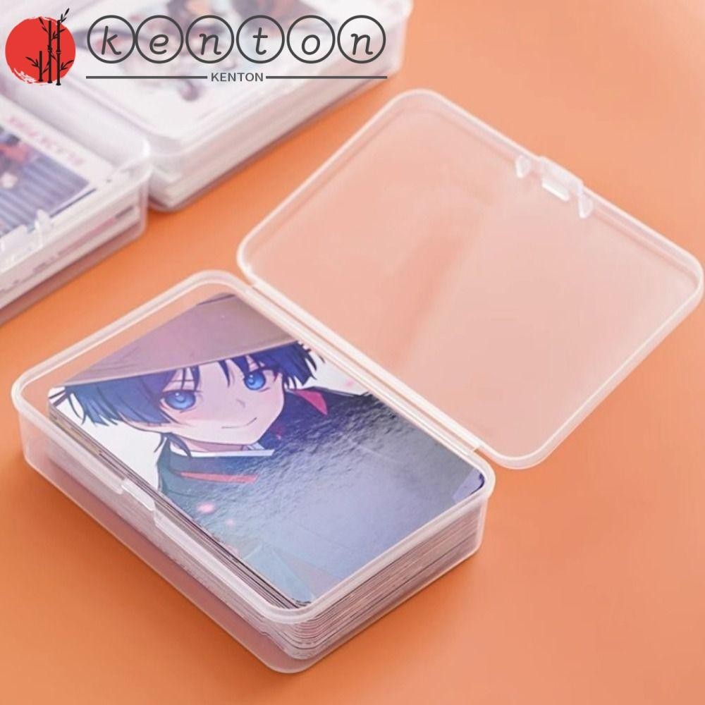 KENTON Card Storage Box, Plastic Transparent Storage Case, Display ...