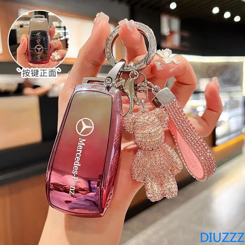 Tpu Car Key Case Cover Shell For Mercedes Benz A C E S Class GLC CLA ...