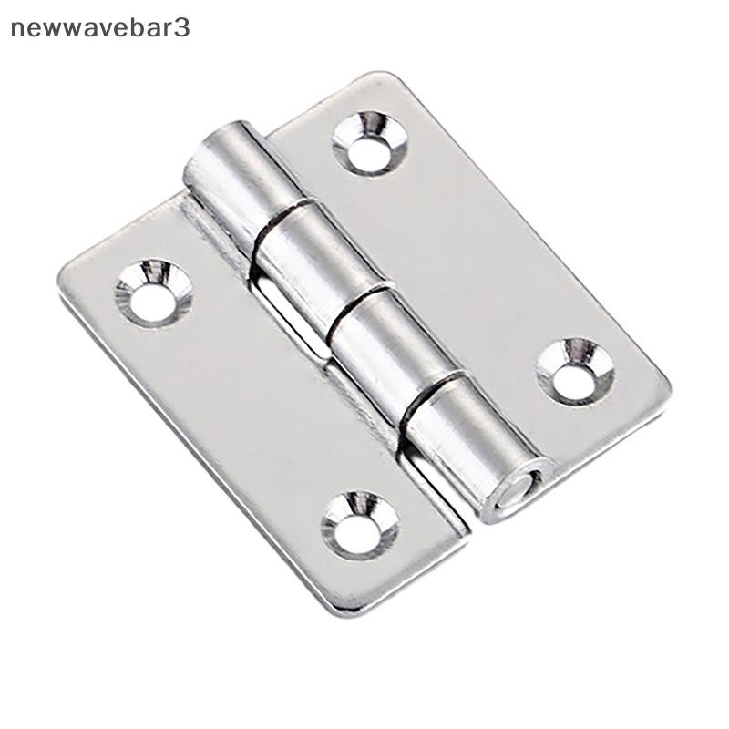 {NEW} Stainless Steel Flat Hinge Cabinet Doors Windows Hinge Wooden Box ...